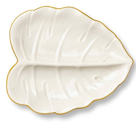 Target | Dining | Tabitha Brown Leaf Serving Plate | Poshmark